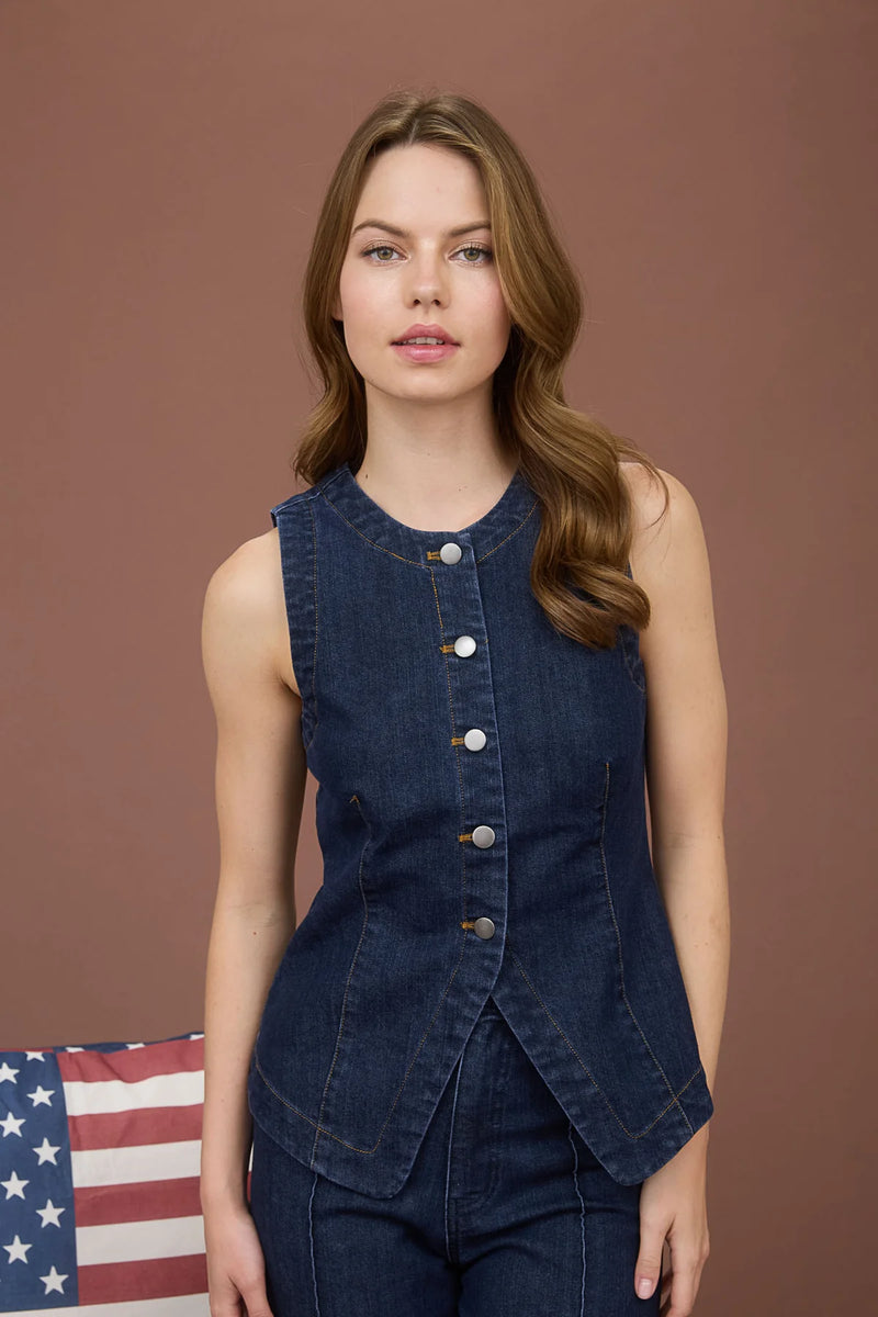 BP Denim Vest – Hingeon5th