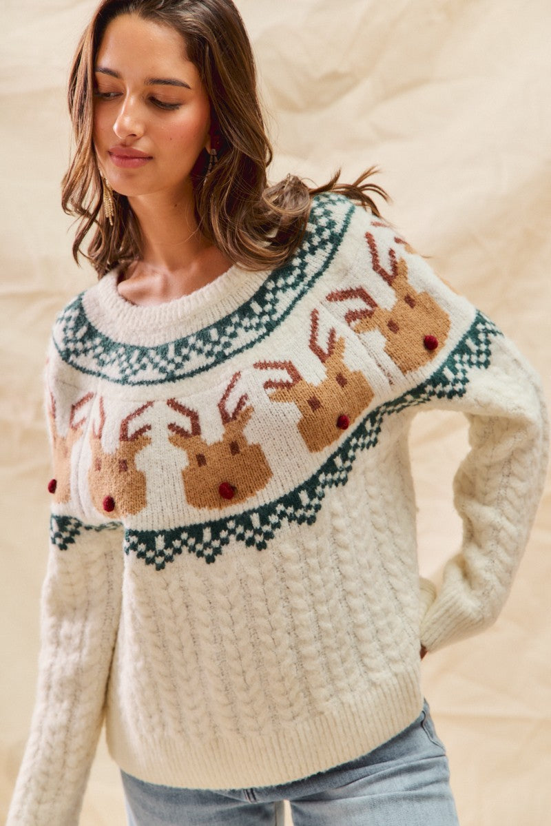 SM Rudolph Sweater – Hingeon5th