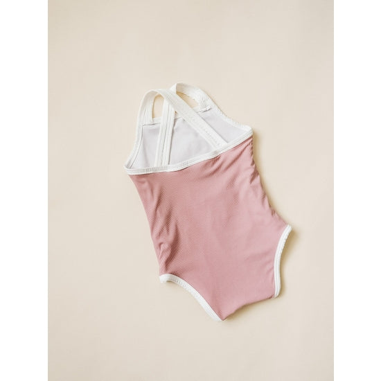 Cross back one-piece swimsuit – Hingeon5th